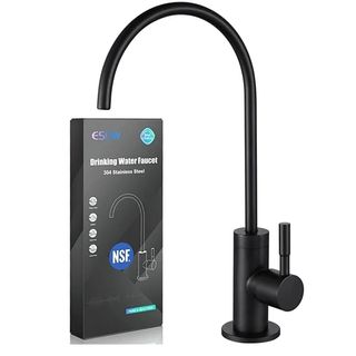 rubinetto filtro lavandino acqua potabile nero 