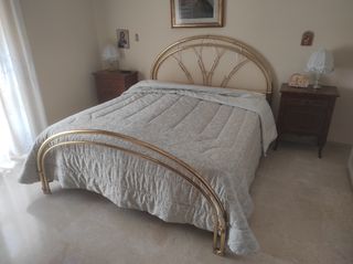 Giroletto / Letto matrimoniale in ottone 
