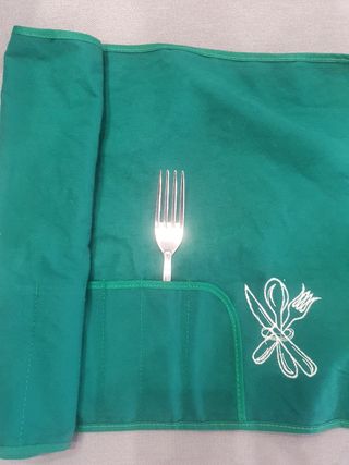 Portaposate in panno