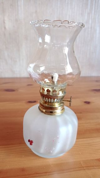 Piccola lampada ad olio 