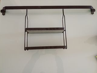 porta oggetti ikea con staffa 