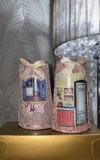 Lotto 2 regole decorate decorazione giardino