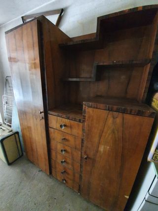 Mobile in legno massello anni ’40 capiente