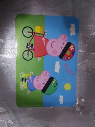 tovaglietta in plastica Peppa Pig
