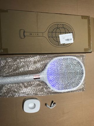 Raqueta Matamoscas Electrica Racchetta Zapper