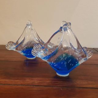 Coppia posacenere/portacaramelle anni 7