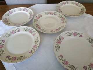 5 piatti piani vintage (antichi) Richard Ginori