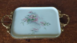 vassoio originale francese Limoges, 37 cm largh.