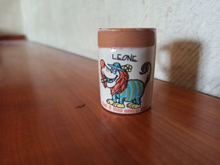 Tazzina ornamentale segno zodiacale Leone 