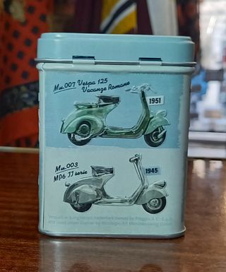 scatola in alluminio porta a te multi Vespa