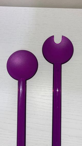 Lotto 2 Mestoli Tupperware col. Viola 