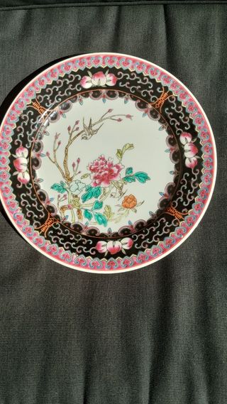 Piatto cinese Famiglia Rosa cm 26