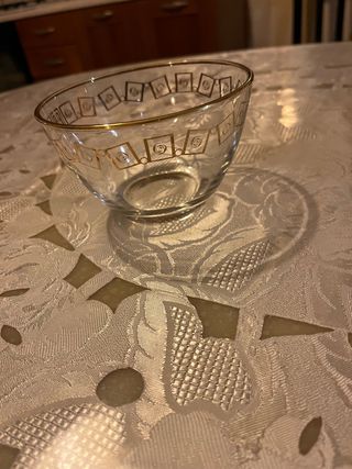 Porta cioccolatini marca Carlo Pignatelli oro