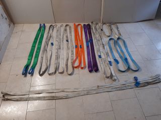 Trattore edilizia 18 cinghie sollevamento Spedisco