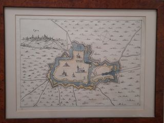 Litografia 600 Ypre Belgio di Gualdo Priorato 