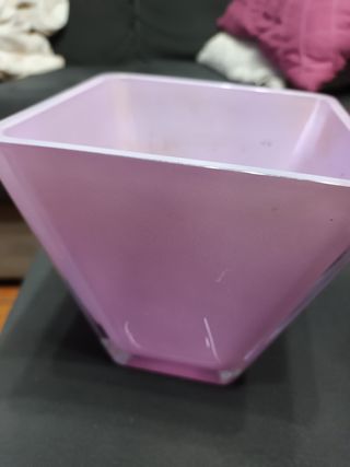 vaso in vetro pesante 