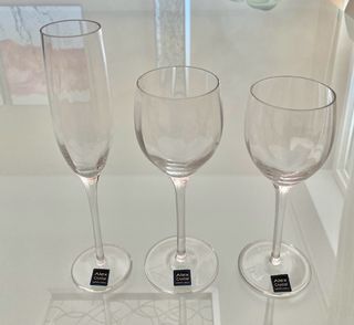 Bicchieri in cristallo