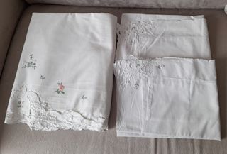 LENZUOLA MATRIMONIALI RICAMATE