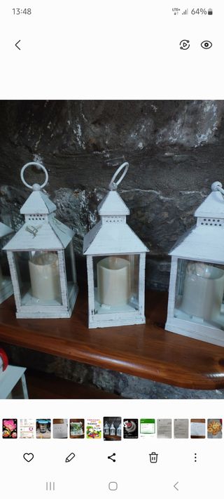 lanterne con cero a batteria 