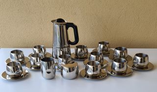 Servizio caffè AMC acciaio termico da 12