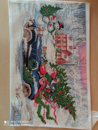 Babbo Natale in auto