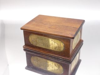 Scatolina porta gioie in legno