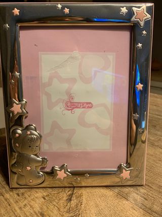 Cornice porta foto argento