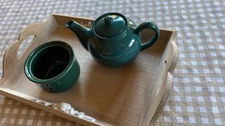 Teiera e zuccheriera 