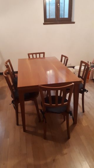 SEDIE CALLIGARIS+TAVOLO ALLUNGABILE