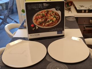 2 piatti pizza in porcellana Villeroy&Boch nuovi