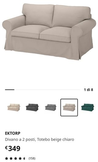 Divano 2 posti EKTORP al 70%