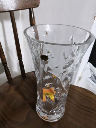 Vaso di cristallo "Laurus" 