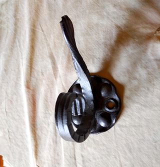 2 appendiabiti ferro battuto 133