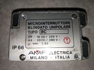 AMF ELELETTRICA BC 3AZP microinterruttore blindato