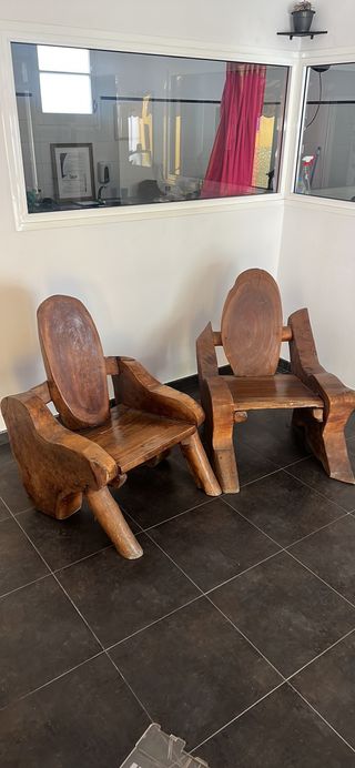 Sillas vintage años 40 