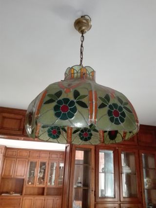 Lampadario stile Liberty