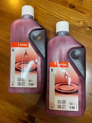 2 pezzi olio HP da litro nuovo sigillato 