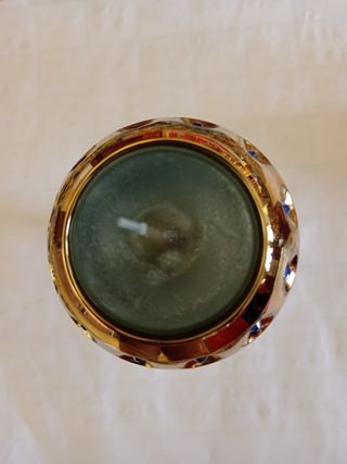 porta Porta lume finitura oro con cristalli swarov