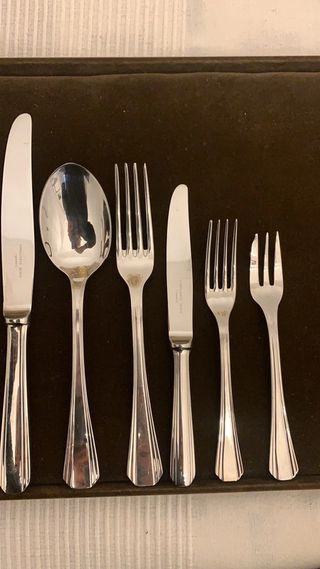 Christofle Mod. Palme Acciao lotto 32 posate