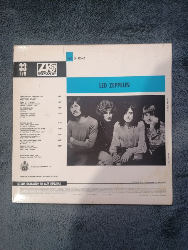 Led Zeppelin - Led Zeppelin - 1969 de segunda mano por 180 EUR en ...
