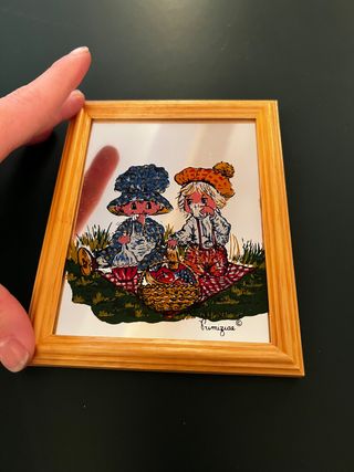 Mini specchio vintage 