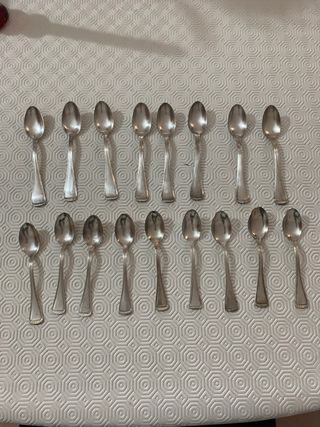 Set cucchiaini argento 1000