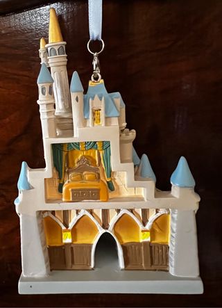 Castle beauty beast disney ornament ornamento 