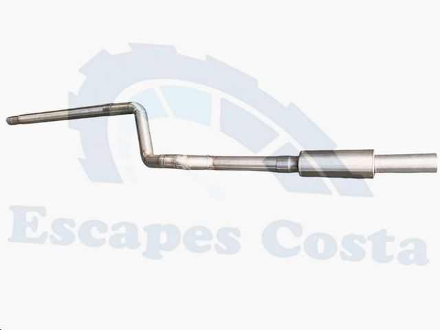 LINEA DE ESCAPE GRUPO A 60mm GOLF MK2 ACERO INOX de segunda mano por 1 ...