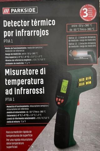 Termometro GARANZIA infrarossi Parkside NUOVO