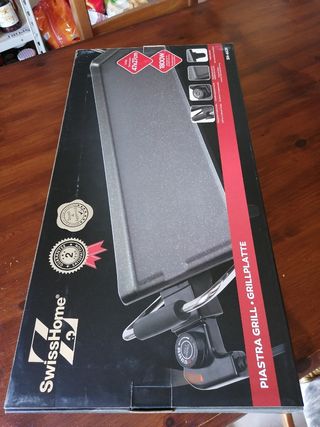 piastra grill, nuova