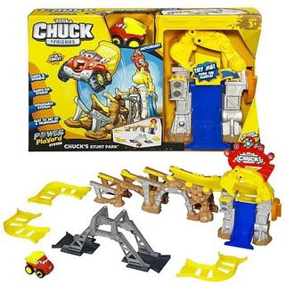 Pista de acrobacias Tonka Chuck s Stunt Park Power de segunda mano por 43 EUR en Cervera de Buitrago en WALLAPOP