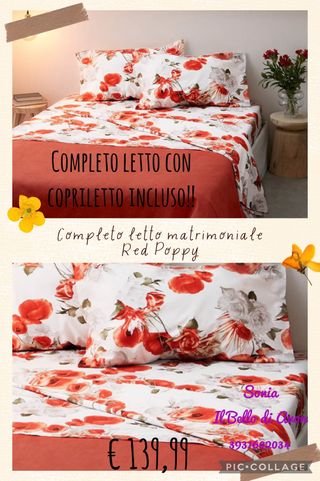COORDINATO LETTO MATRIMONIALE