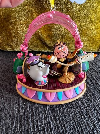 Ornamento la bella e la bestia 