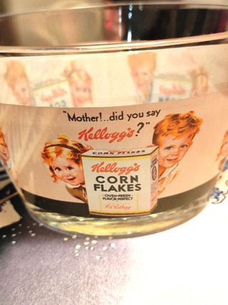 tazza per cereali/contenitore Kellogg's 1970 😍